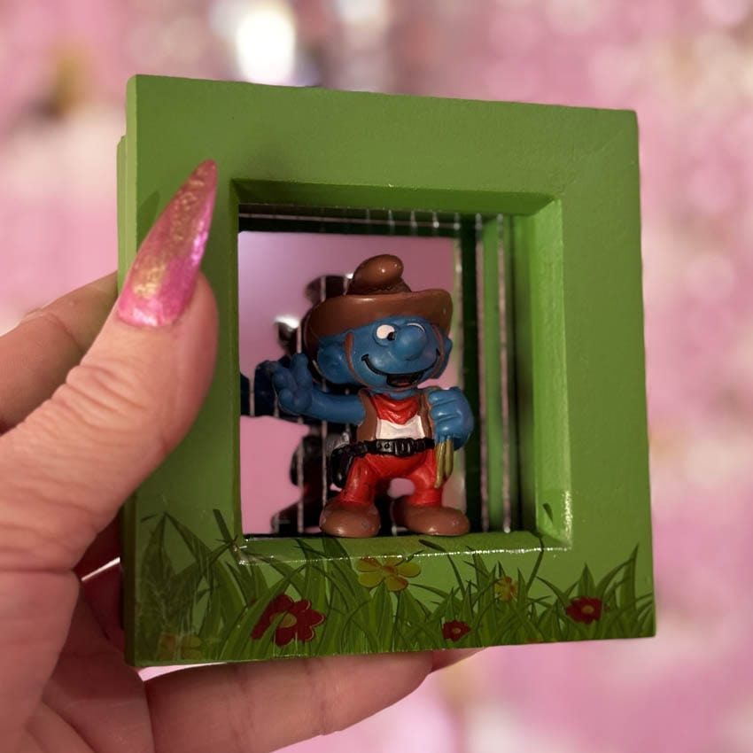 Toys R Art Smurfs Coloured frames – Muck N Brass