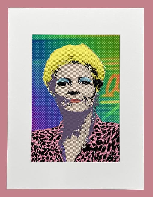 Pat Pop art print – Muck N Brass