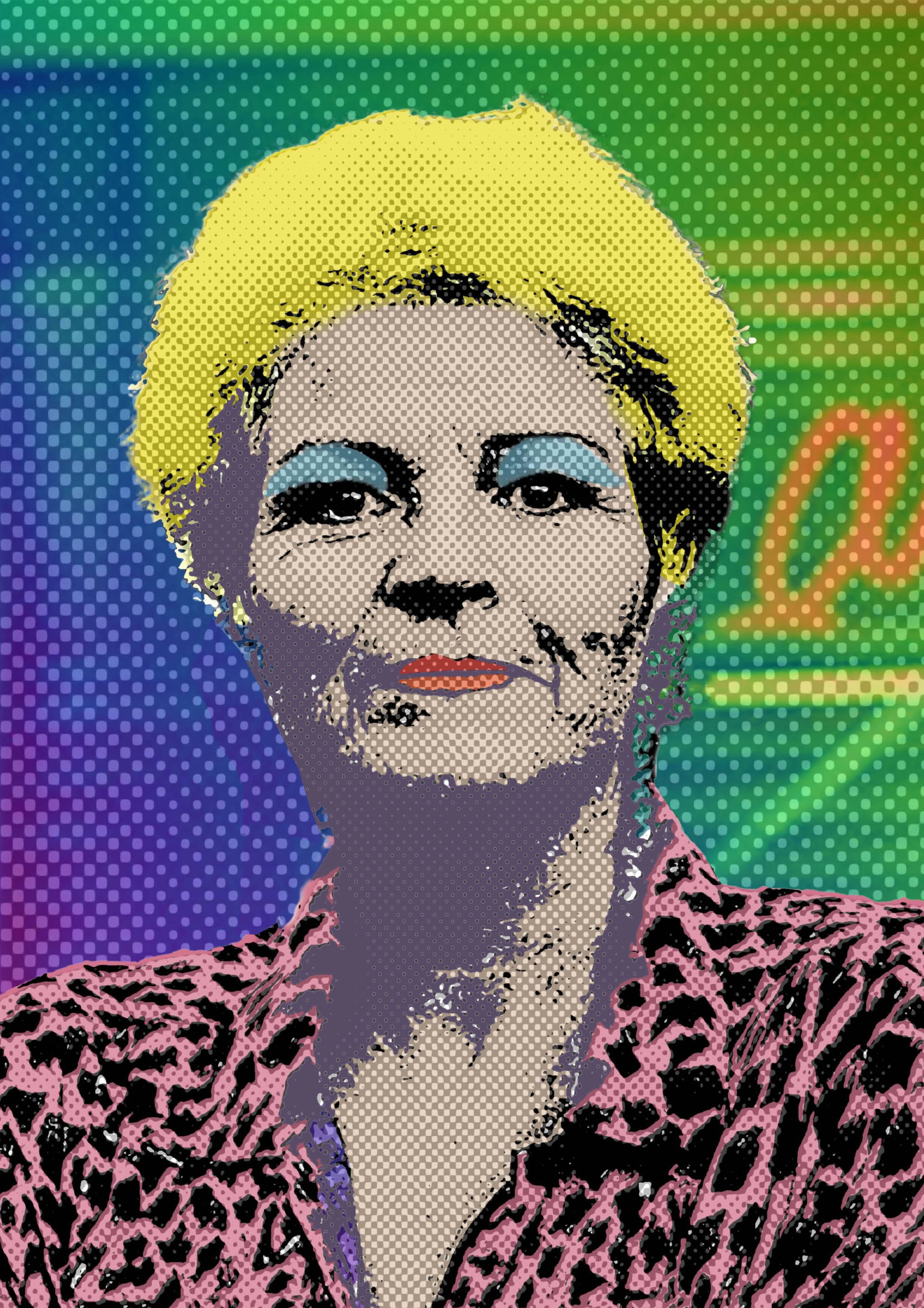 Pat Pop art print – Muck N Brass