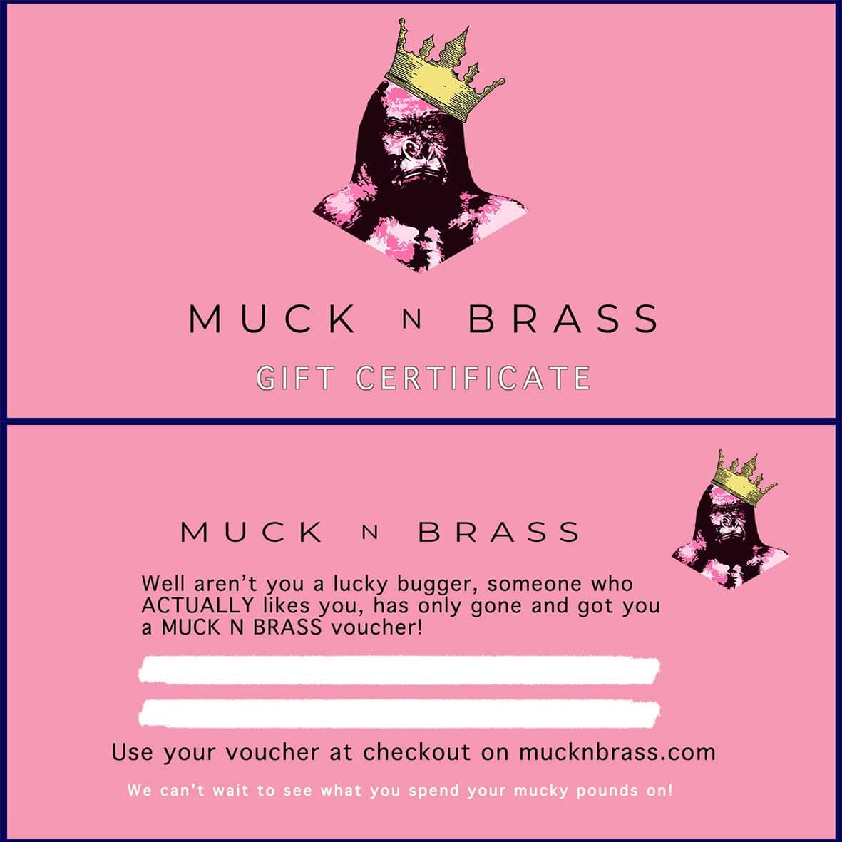 Muck N Brass Gift Card